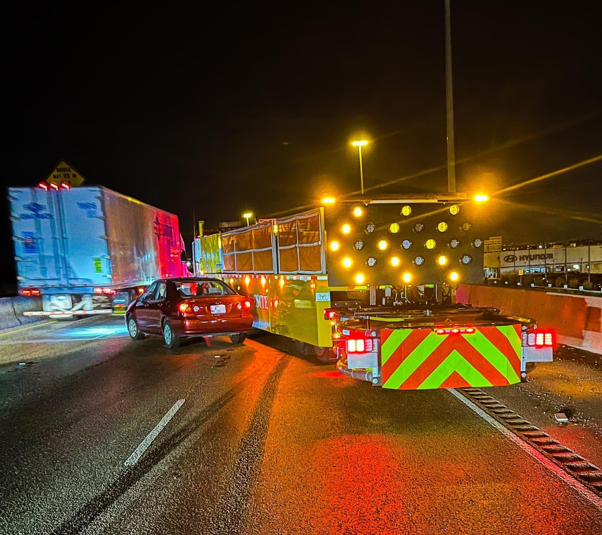 UPDATE: THIS FIRE DEPARTMENT'S NEW "BLOCKING" TRAILER STRUCK WHILE ...