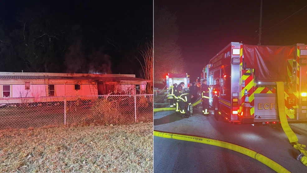 FLORIDA FIREFIGHTER INJURED AT MOBILE HOME FIRE | Firefighter Close ...