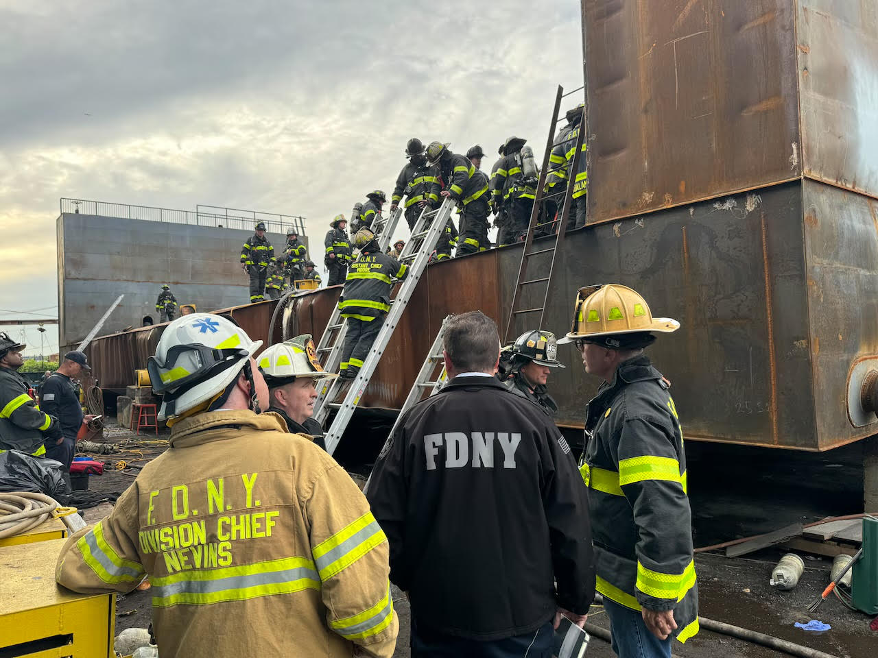 UPDATE: TWO FDNY FIREFIGHTERS REMAIN HOSPITALIZED AFTER STATEN ISLAND ...
