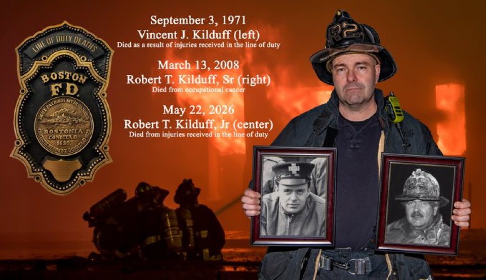 FUNERAL INFO: Boston Firefighter Kilduff (The Secret List ...